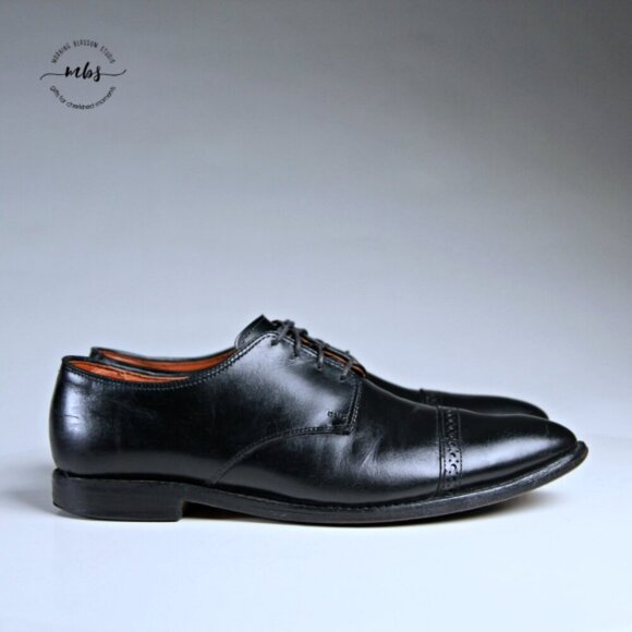 Allen Edmonds | Shoes | Allen Edmonds Boulevard Leather Cap Toe Derby ...